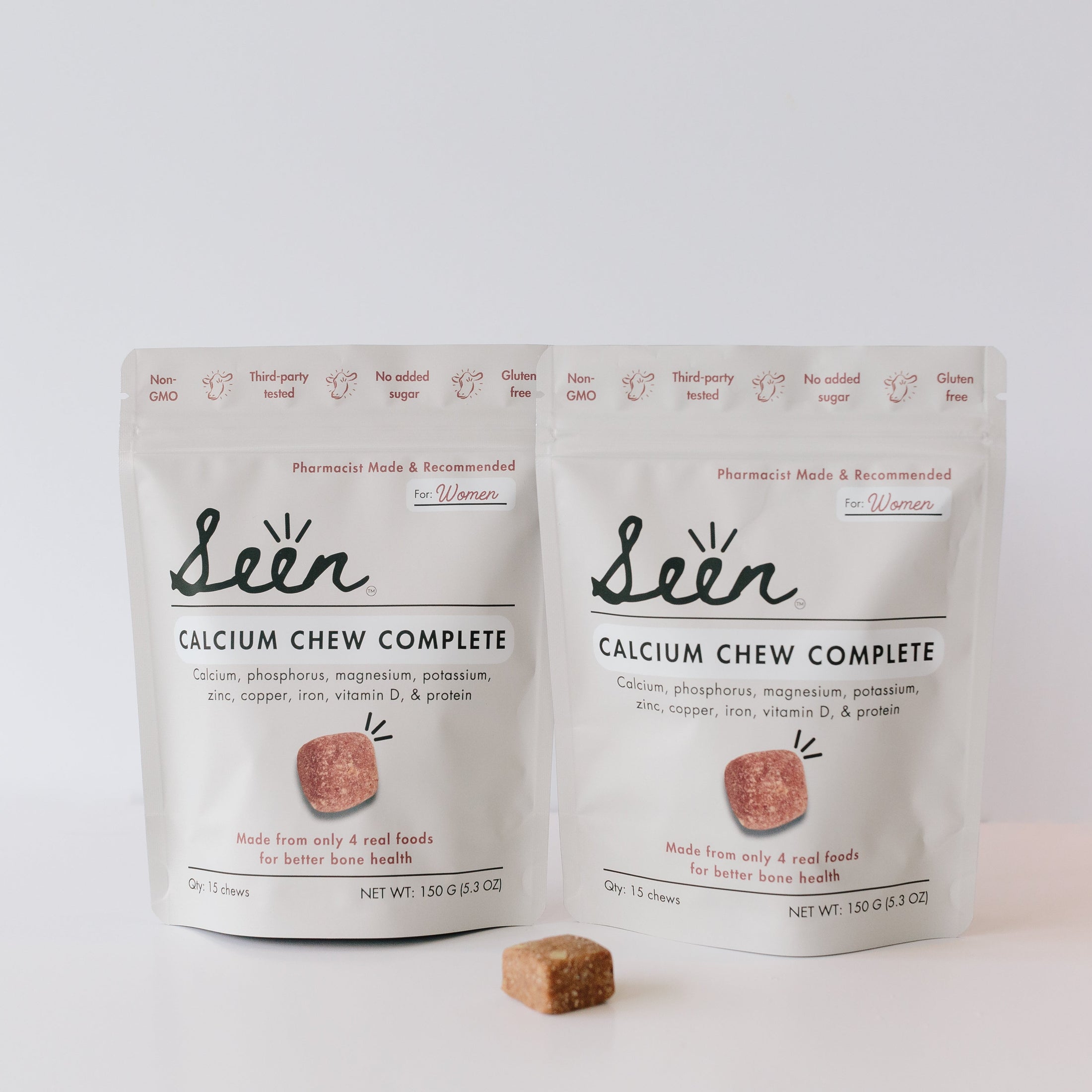 Calcium Chew | Made From Real Food | Seen Nutrition